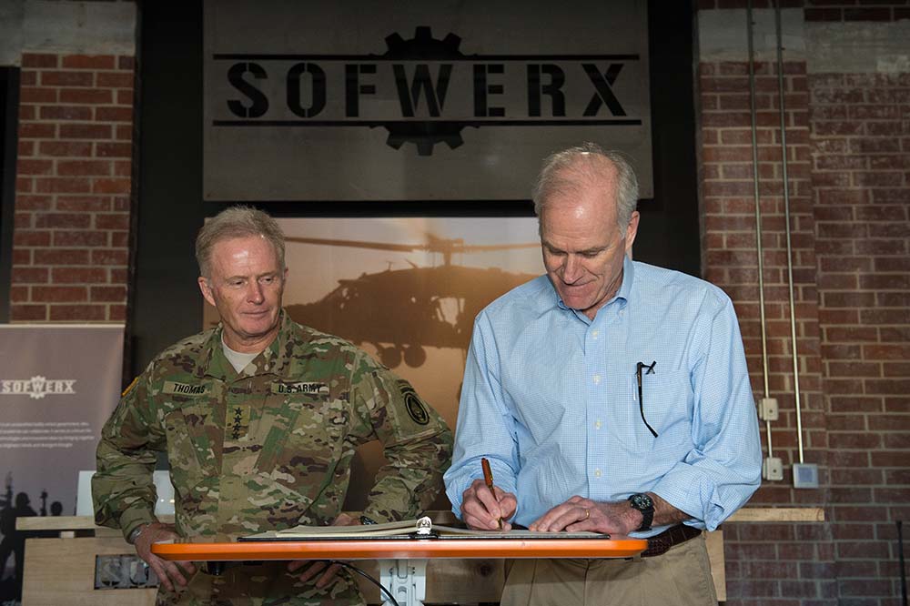 SECNAV Visits SOFWERX