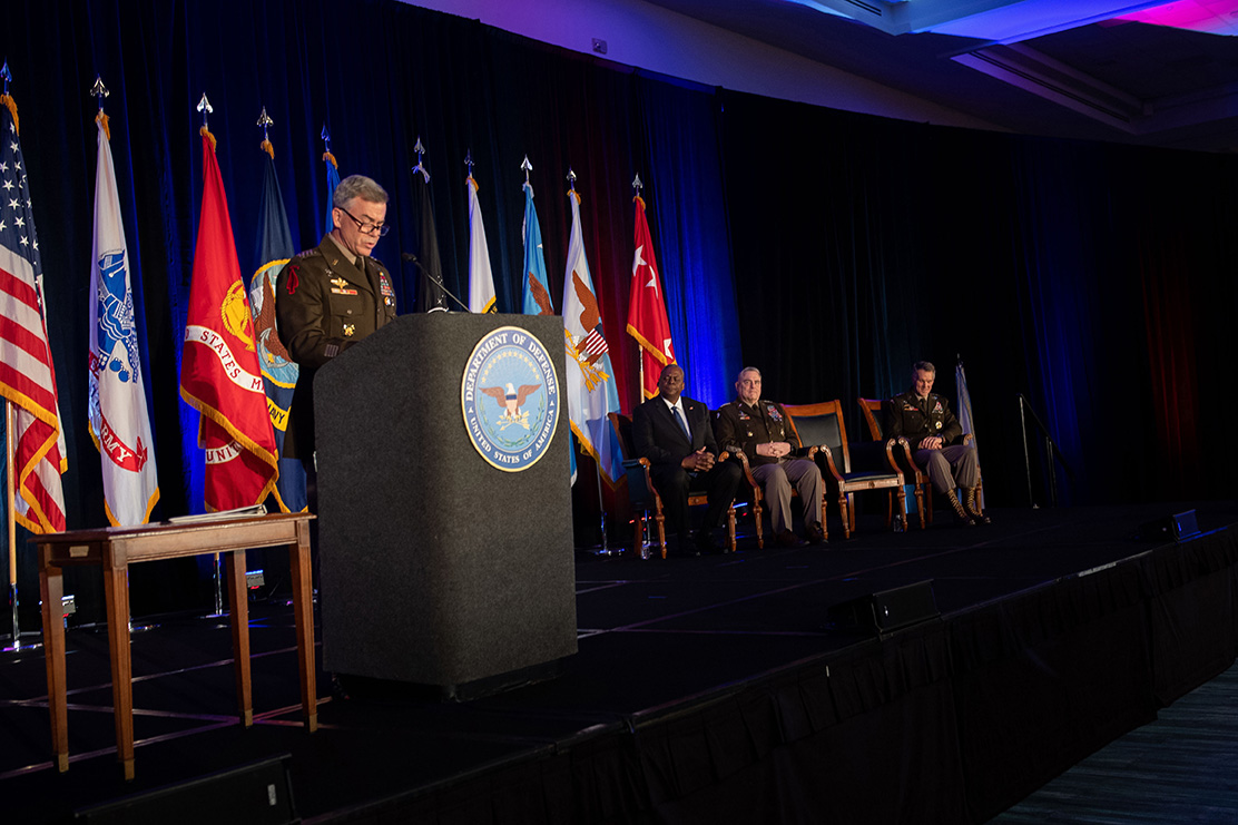 U.S. Special Operations Command Holds a Change of Command Ceremony U.S. Special Operations Command Holds a Change of Command Ceremony
