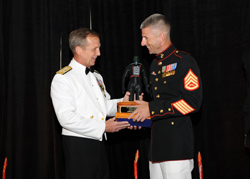 Special Operations Forces Industry Conference award presentation