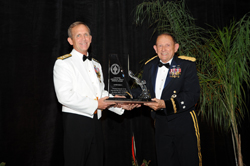 Special Operations Forces Industry Conference award presentation