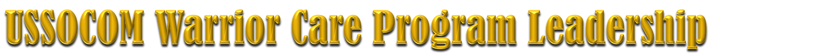 USSOCOM-Warrior-Care-Program-Leadership